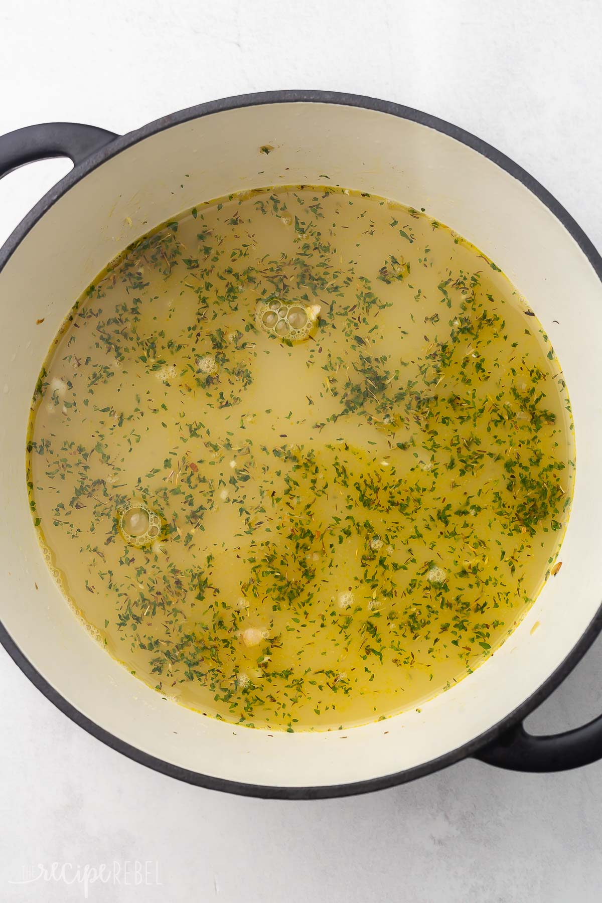 Quick Chicken Bacon Rice Soup - The Recipe Rebel