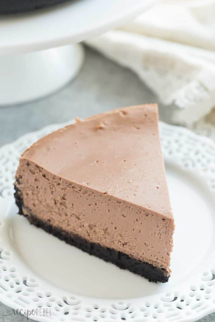The BEST Chocolate Cheesecake Recipe + VIDEO