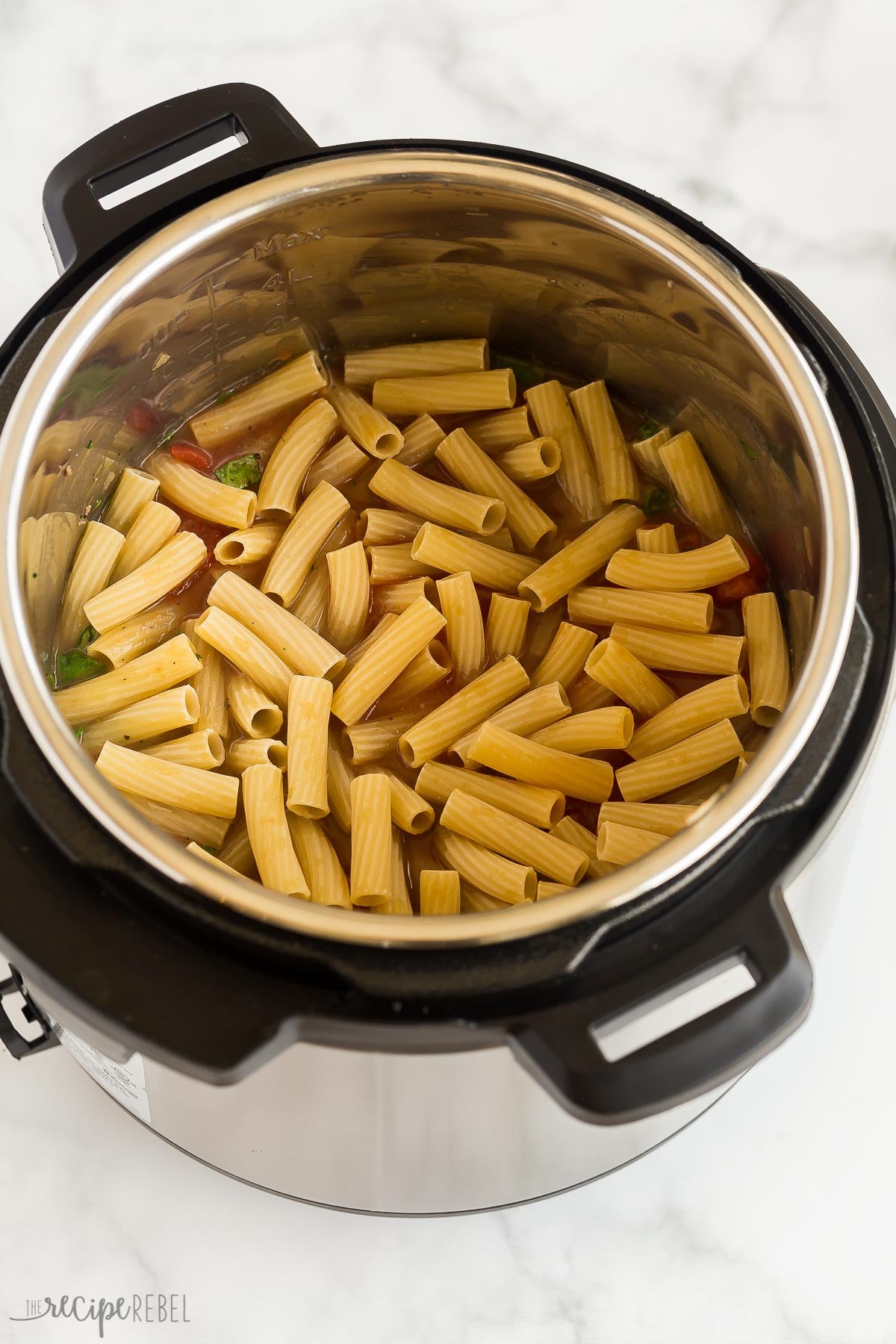 Easy Instant Pot Baked Ziti Recipe Video The Recipe Rebel