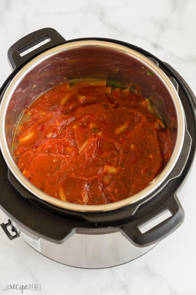 Easy Instant Pot Baked Ziti Recipe Video The Recipe Rebel