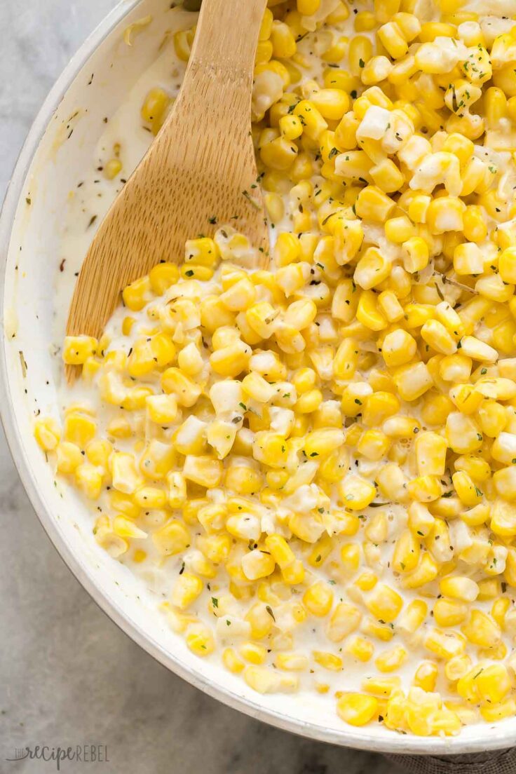 Homemade Creamed Corn - The Recipe Rebel
