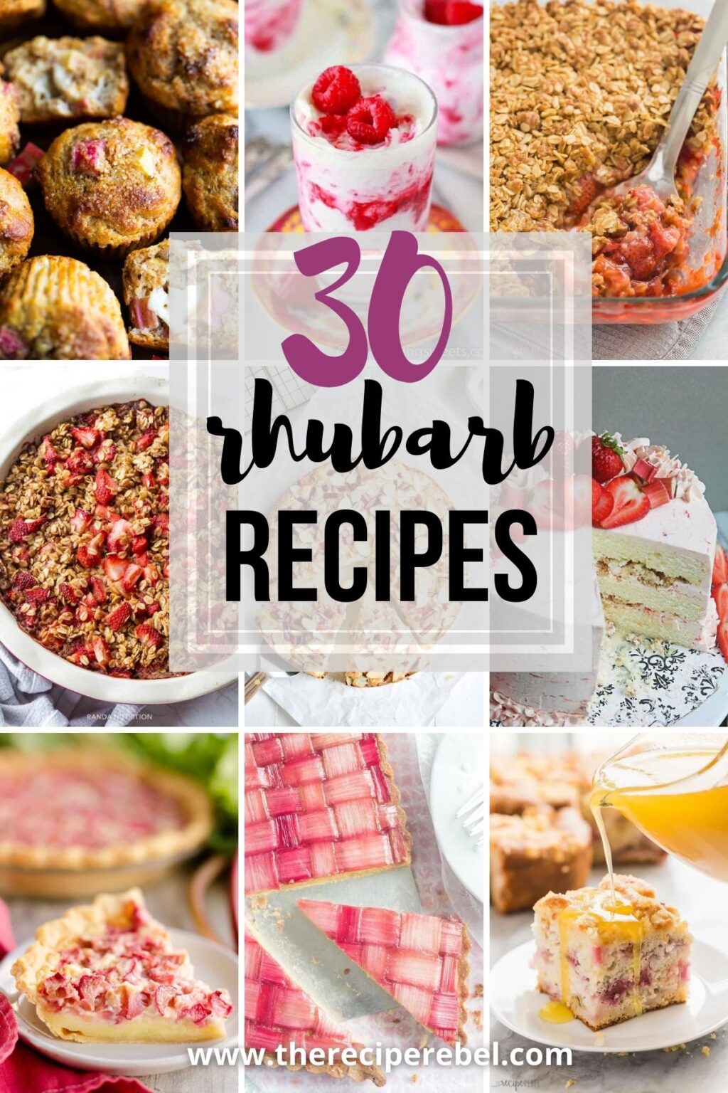 30+ Rhubarb Recipes | The Recipe Rebel