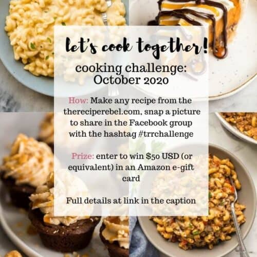 challenge and giveaway Archives - The Recipe Rebel