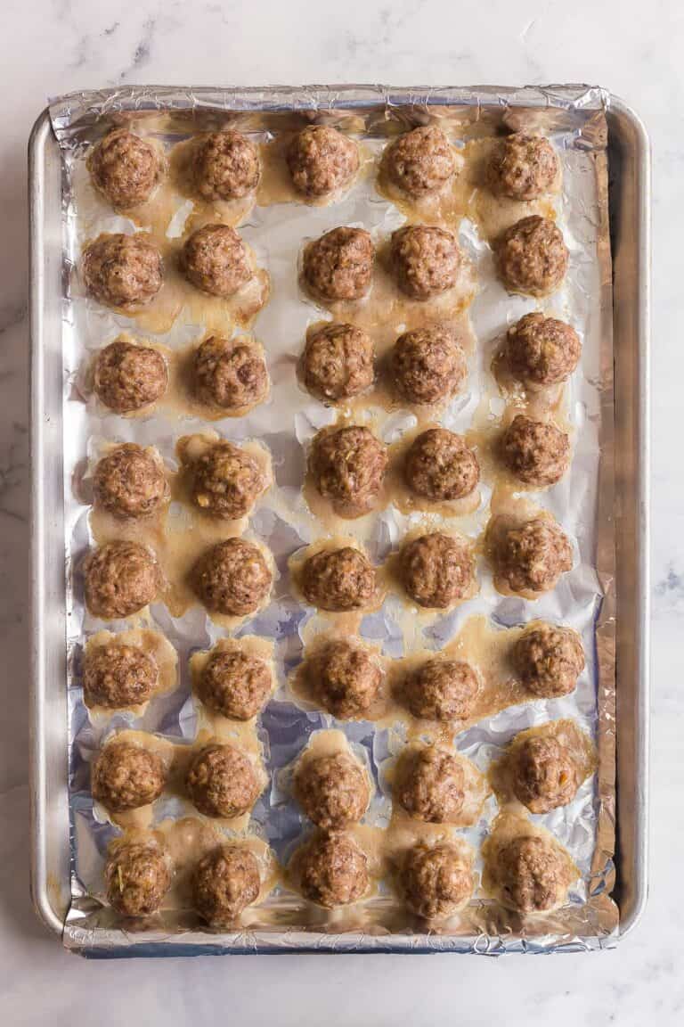 Easy Meatball Recipe [step by step VIDEO] - The Recipe Rebel