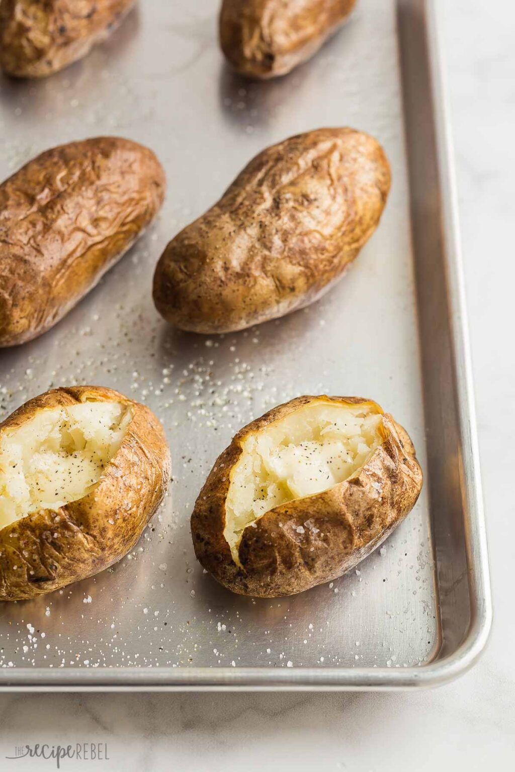 Baked Potato Recipe - ULTRA crispy! The Recipe Rebel