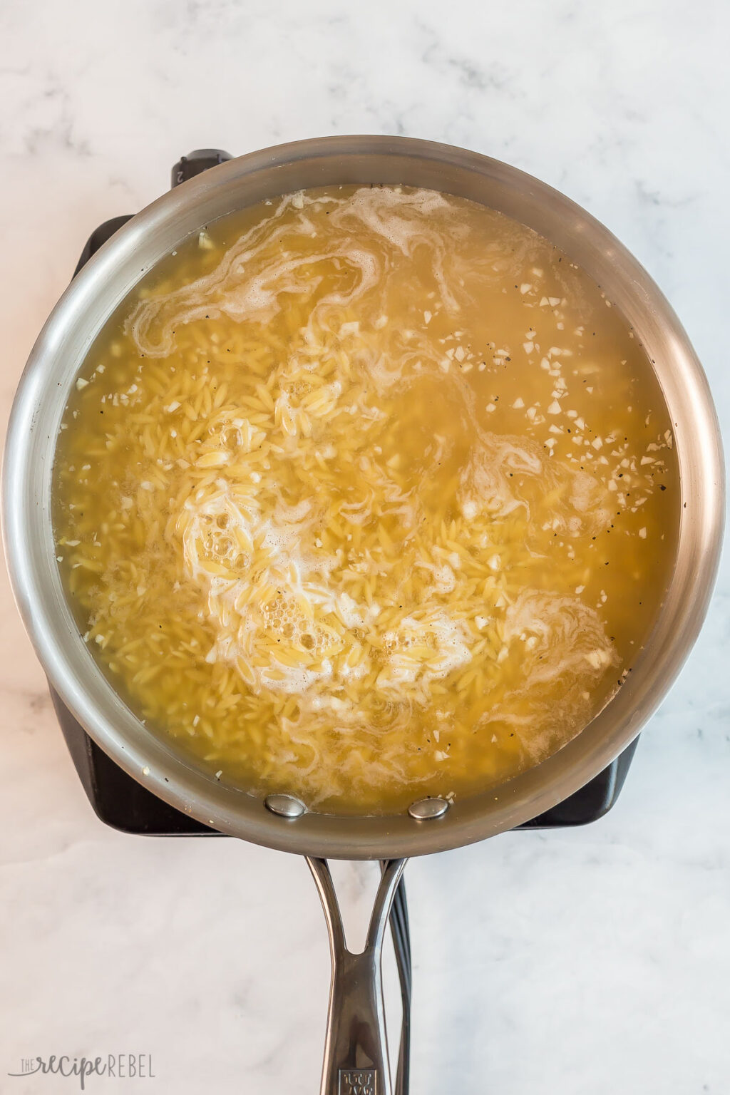 Garlic Parmesan Orzo recipe - [VIDEO] The Recipe Rebel