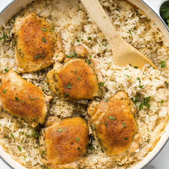 Chicken and Rice Bake (one pot!) - The Recipe Rebel