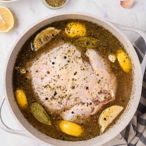 Chicken Brine (for a juicy roast chicken!) - The Recipe Rebel