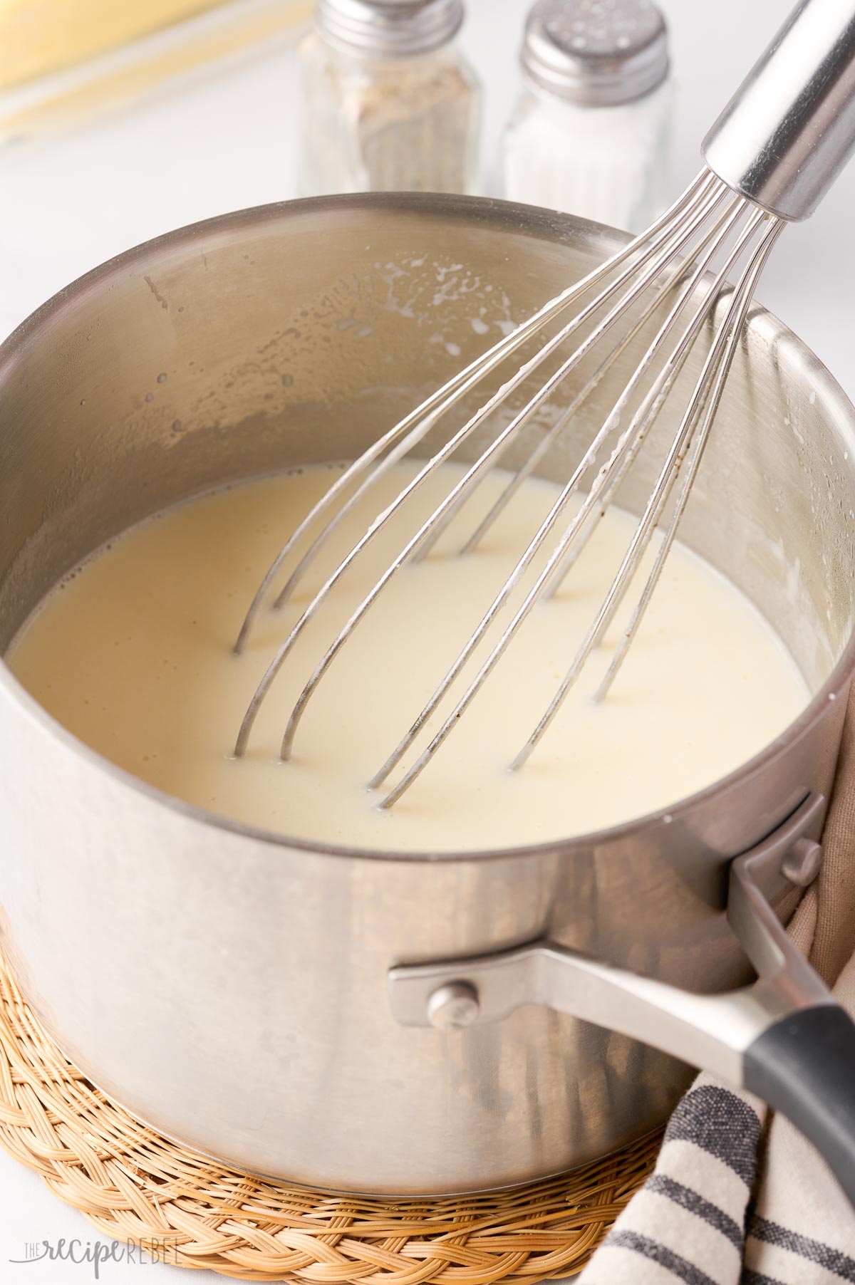 Bechamel Sauce (White Sauce) - The Recipe Rebel