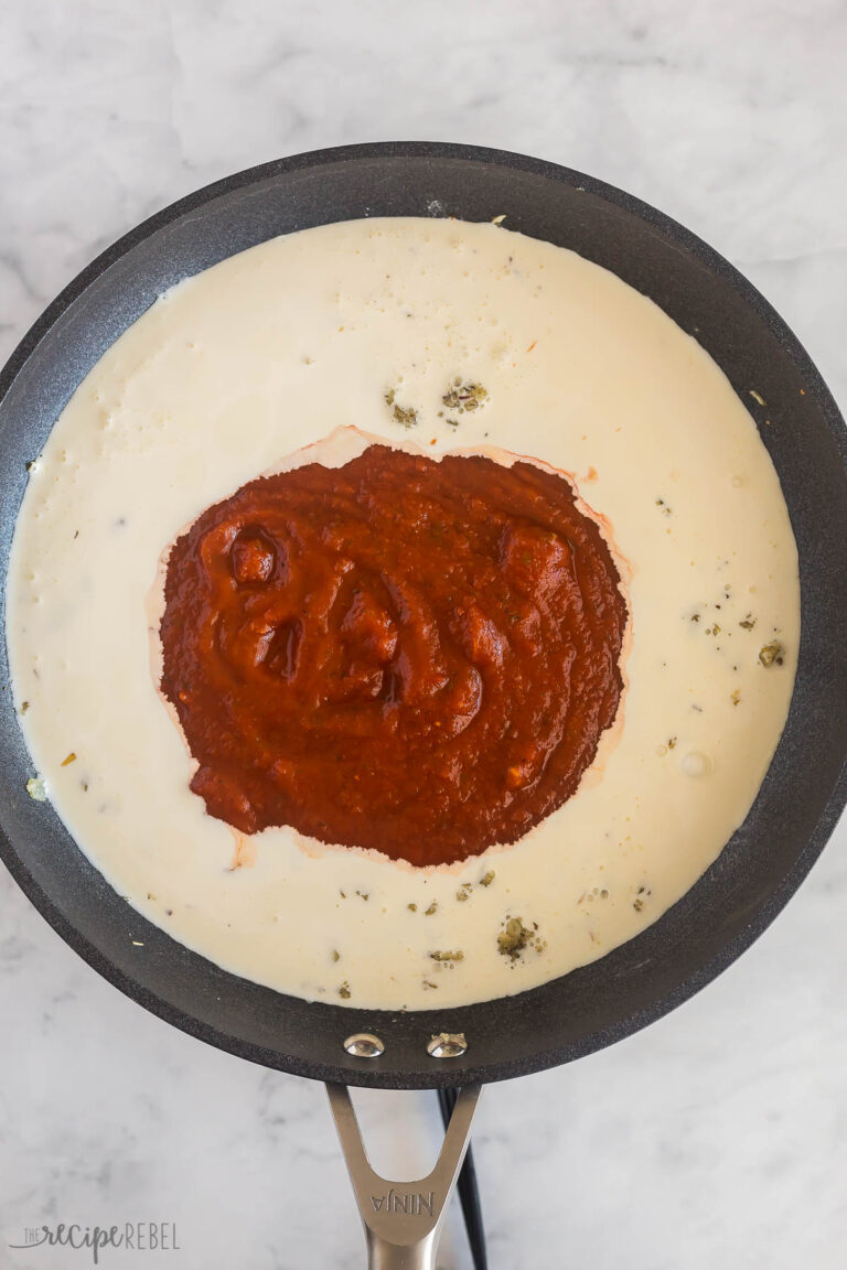 Creamy Tomato Rigatoni Pasta + VIDEO - The Recipe Rebel