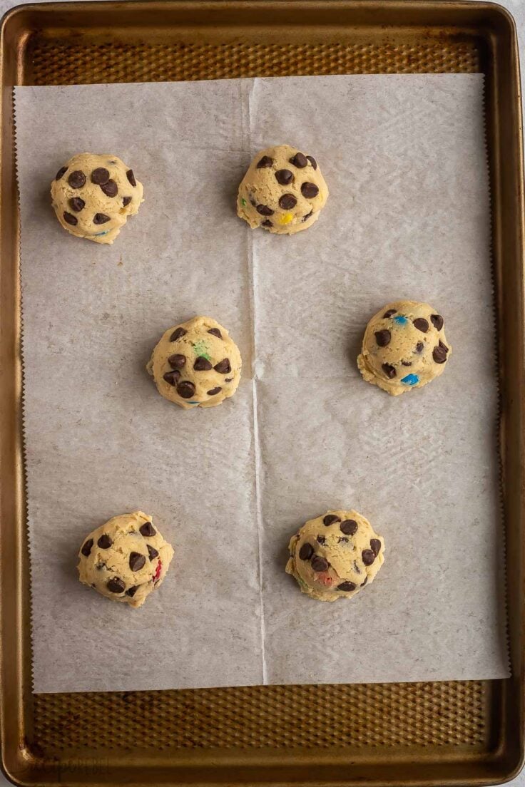 M&M Cookies - The Recipe Rebel