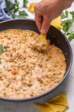 Easy Homemade Rotel Dip Recipe - The Recipe Rebel