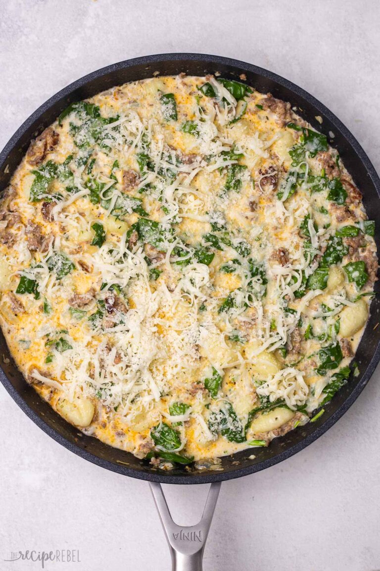 Baked Gnocchi with Sausage - The Recipe Rebel