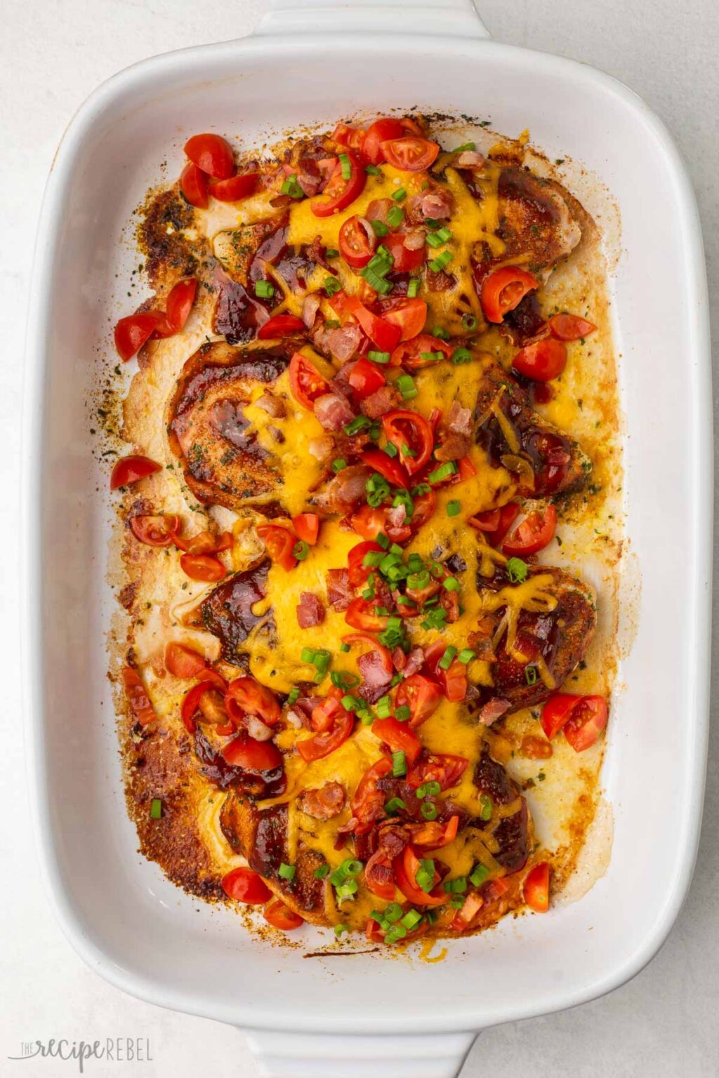 Baked Monterey Chicken - The Recipe Rebel [VIDEO]