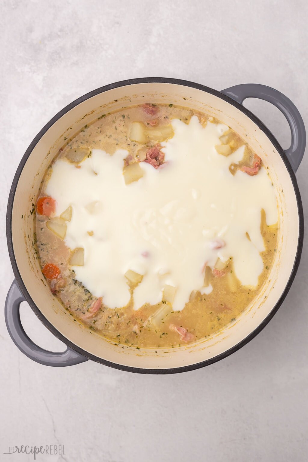 Ham and Potato Soup - The Recipe Rebel