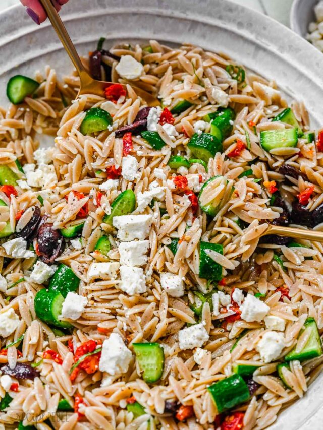 Greek Pasta Salad - The Recipe Rebel