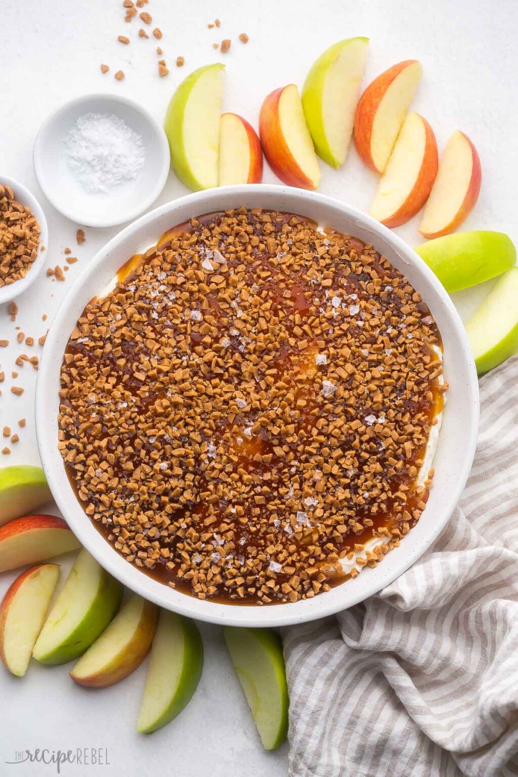 Caramel Apple Dip - The Recipe Rebel [VIDEO]
