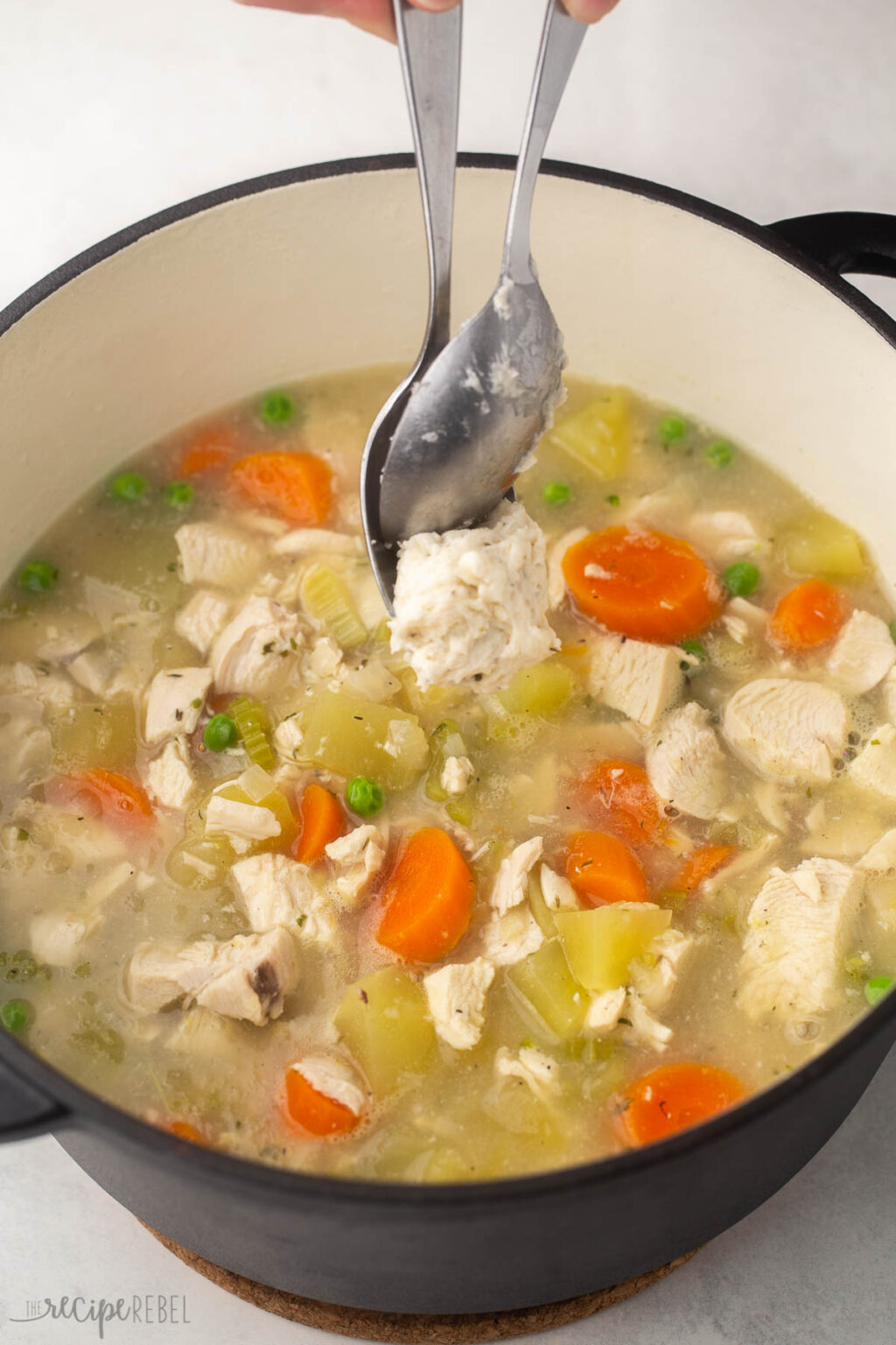 Drop Dumplings for Soup - The Recipe Rebel