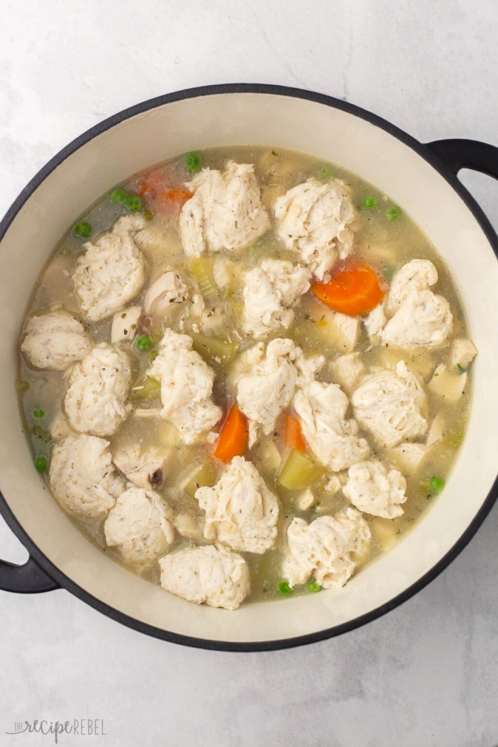 Drop Dumplings for Soup - The Recipe Rebel