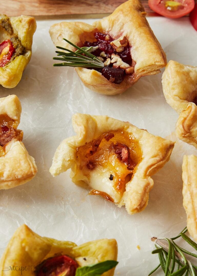 Baked Brie Bites - The Recipe Rebel [VIDEO]