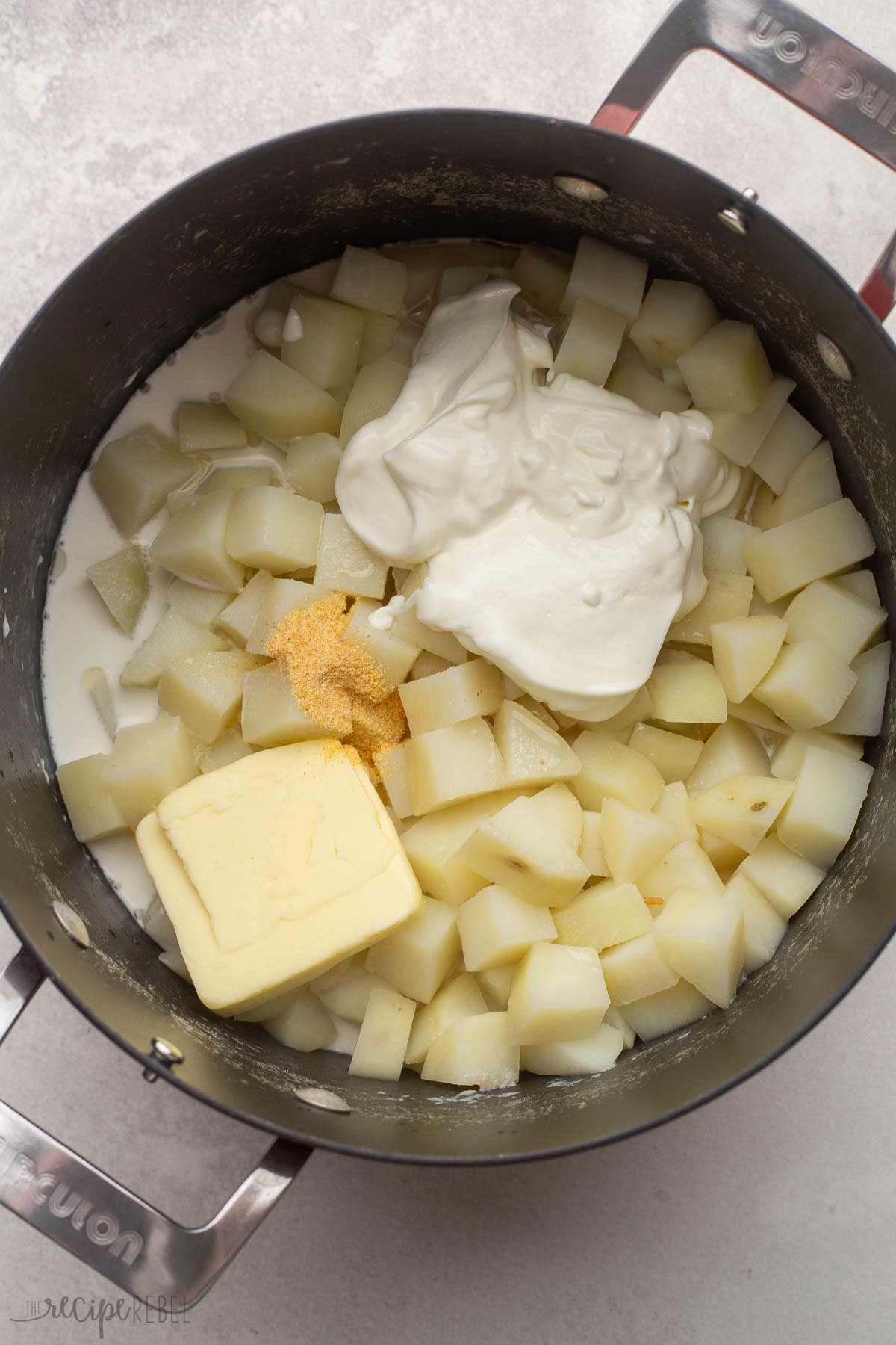 Loaded Mashed Potatoes - The Recipe Rebel