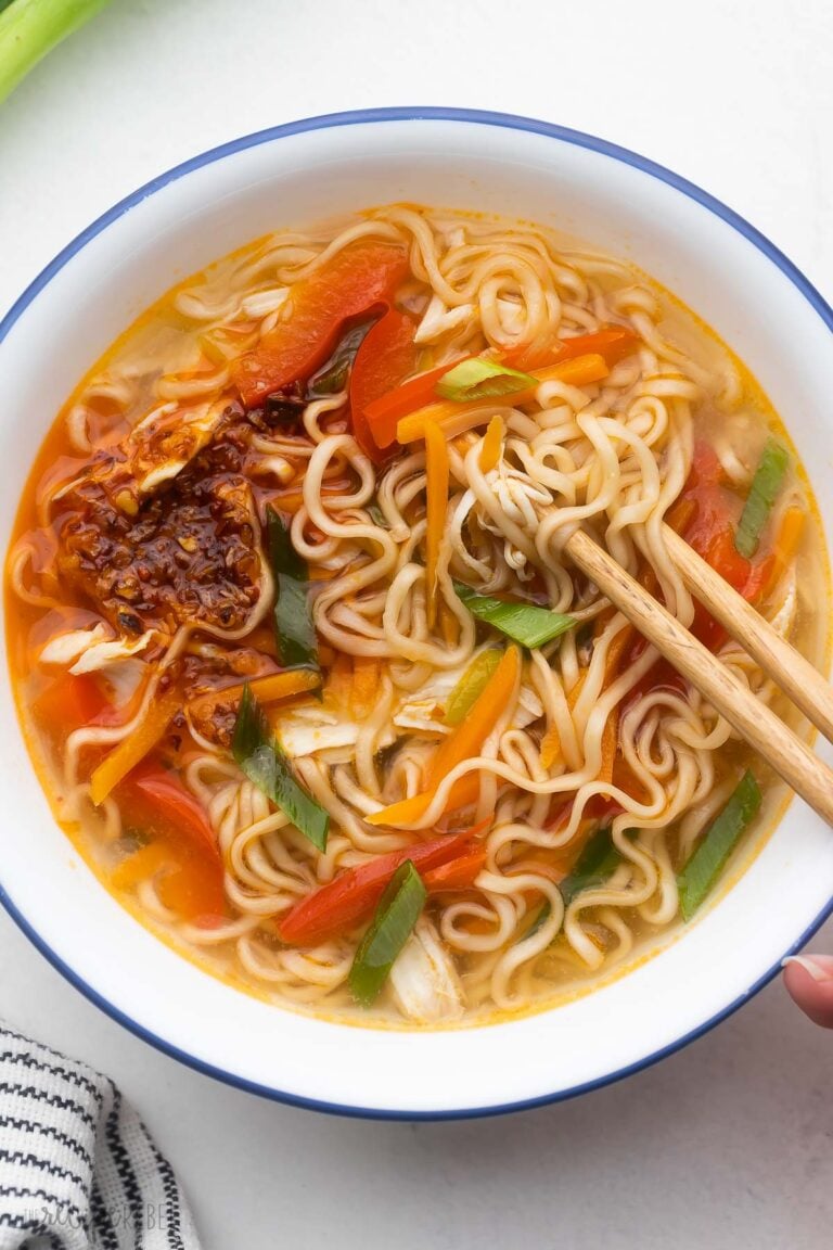 Ramen Noodle Soup - The Recipe Rebel