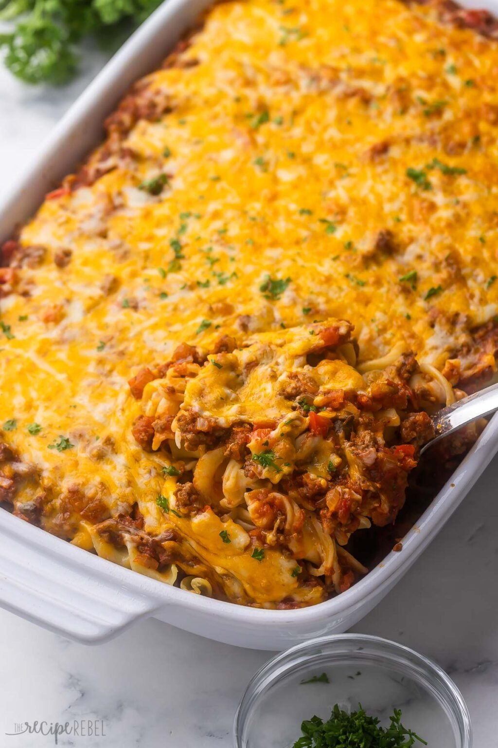 The BEST Ground Beef Casserole recipe - The Recipe Rebel