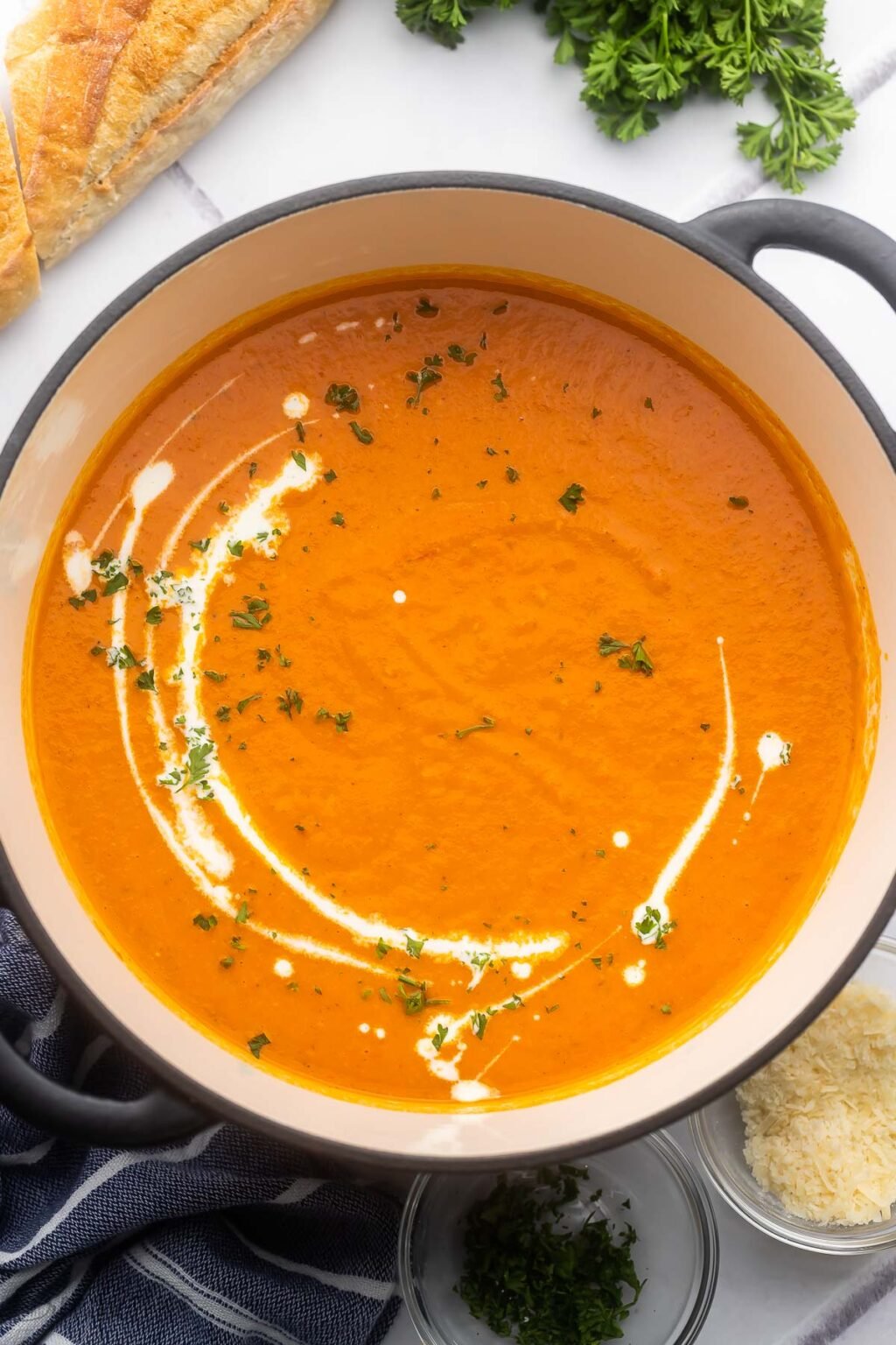 Roasted Red Pepper Soup - The Recipe Rebel