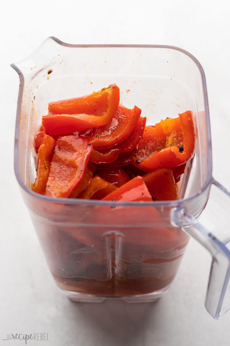 Roasted Red Pepper Soup - The Recipe Rebel