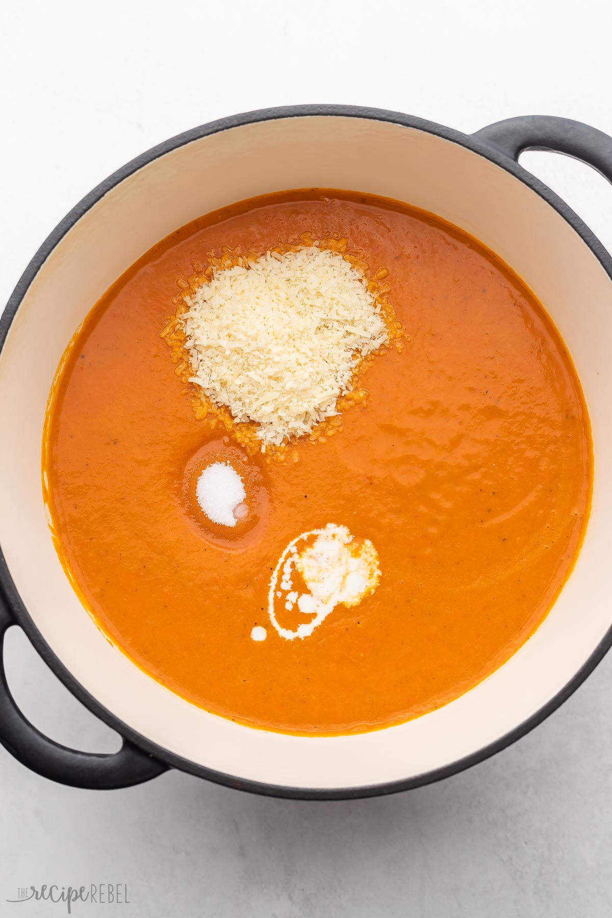 Roasted Red Pepper Soup - The Recipe Rebel