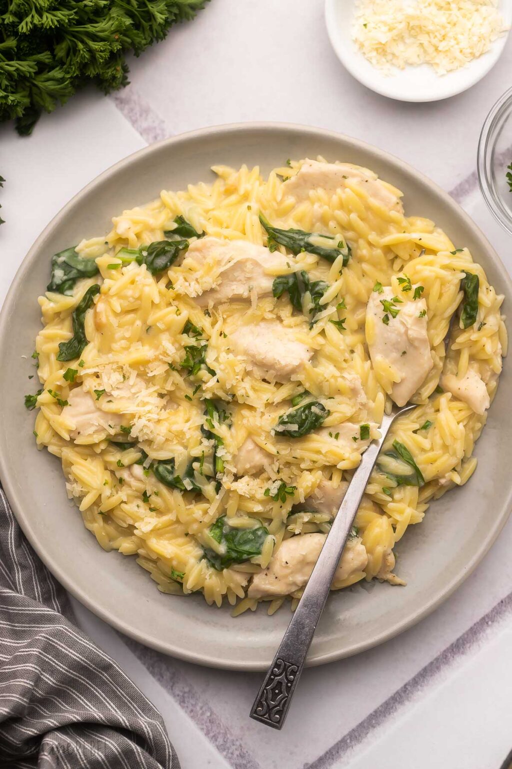 Easy Chicken Orzo Recipe [VIDEO] - The Recipe Rebel