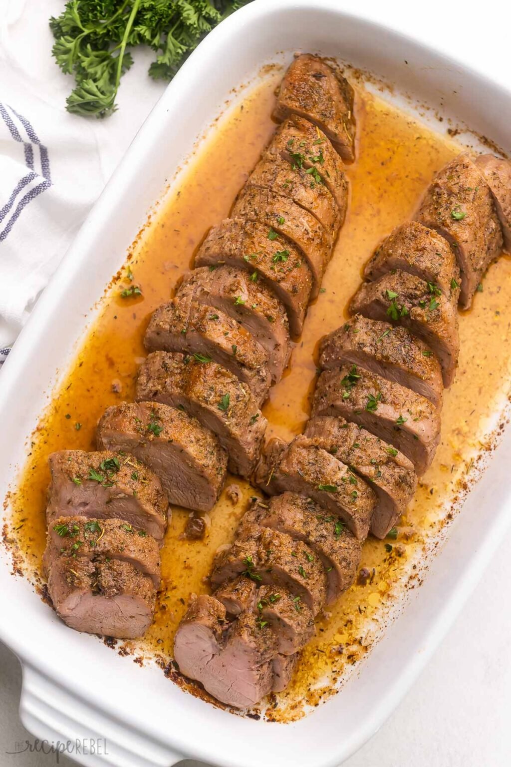 JUICY Roast Pork Tenderloin - The Recipe Rebel