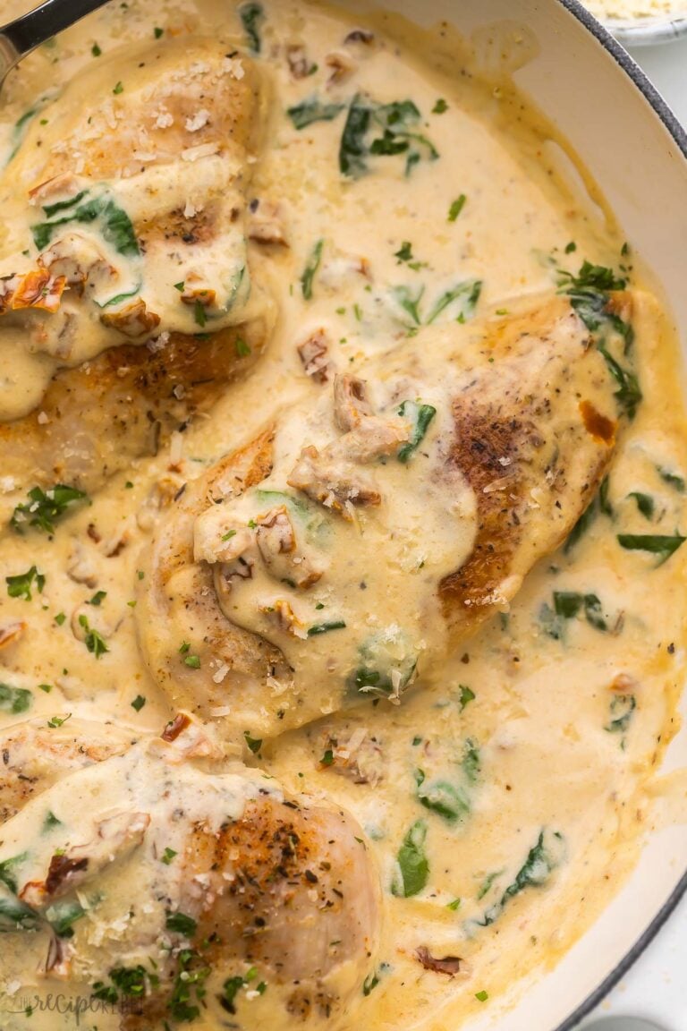 Creamy Tuscan Chicken Recipe - The Recipe Rebel