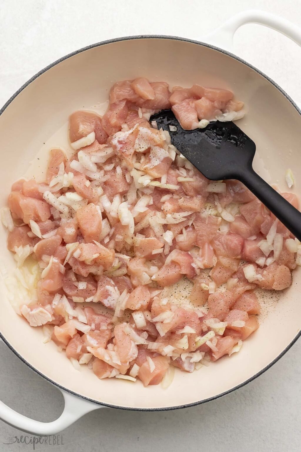 One Pan Chicken and Rice [VIDEO] - The Recipe Rebel