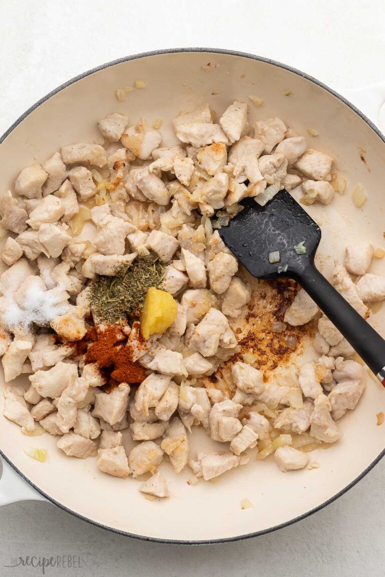 One Pan Chicken and Rice [VIDEO] - The Recipe Rebel