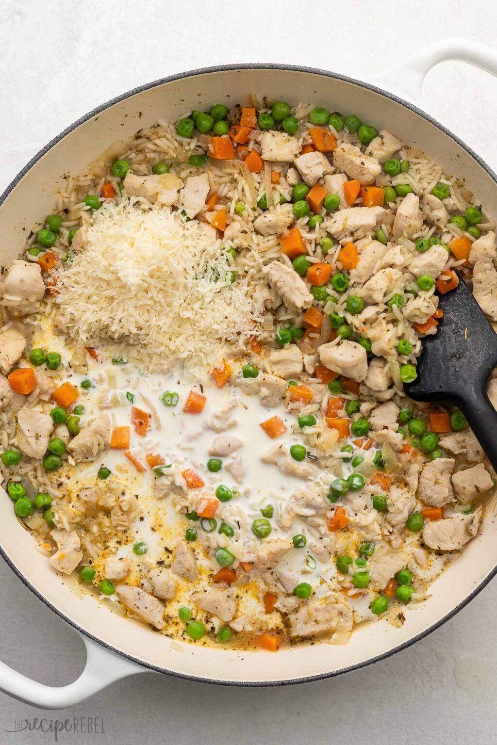 One Pan Chicken and Rice [VIDEO] - The Recipe Rebel