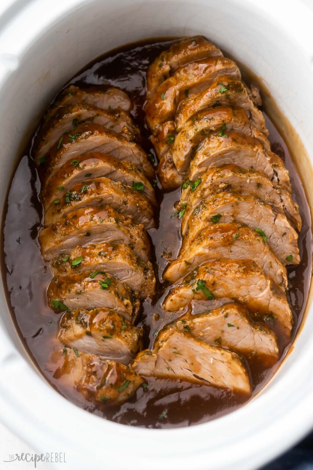 Glazed Slow Cooker Pork Tenderloin recipe - The Recipe Rebel