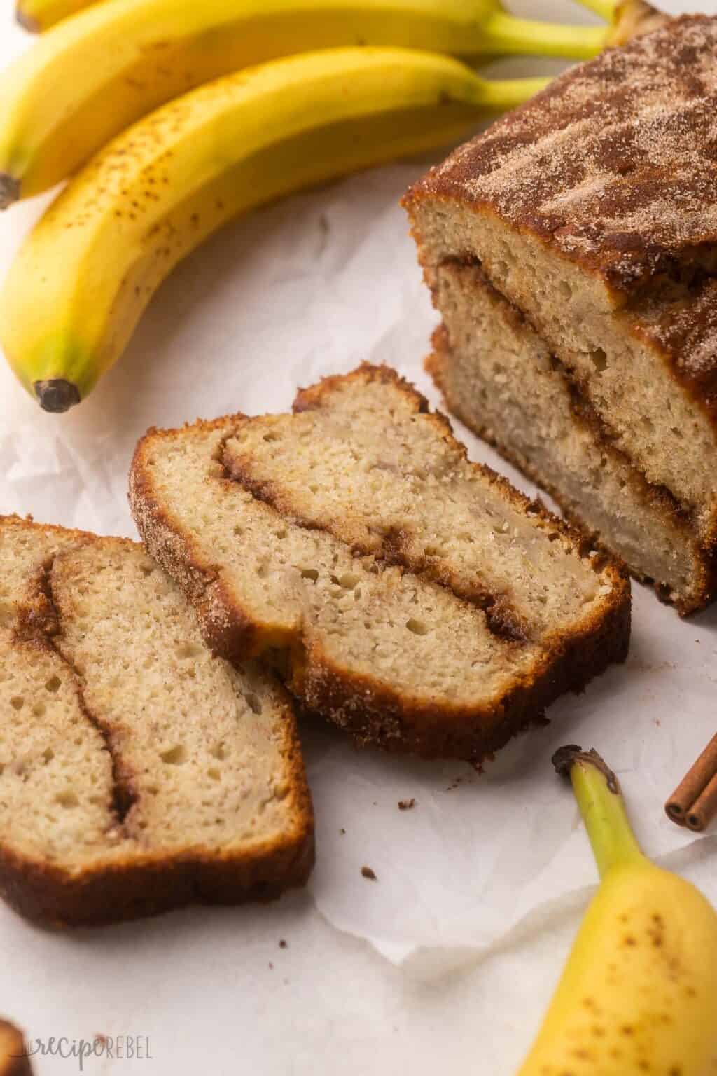 Perfect Cinnamon Banana Bread - The Recipe Rebel