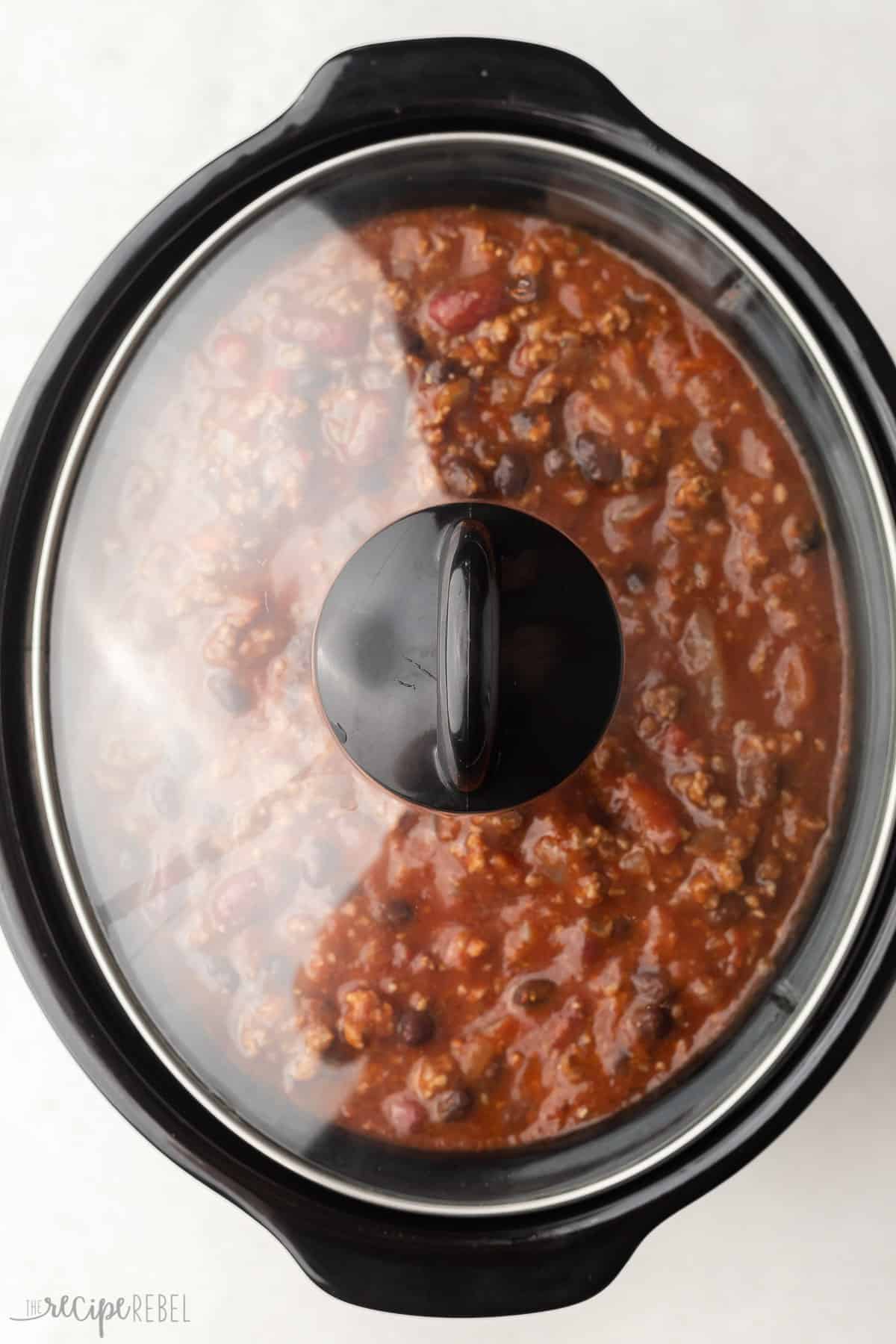 Easy Crockpot Chili Recipe [VIDEO] - The Recipe Rebel