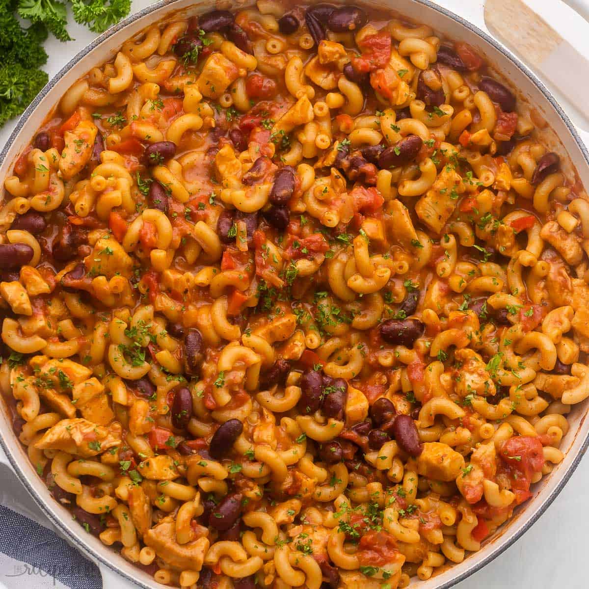 One Pot Pasta Primavera Recipe - The Recipe Rebel [VIDEO]