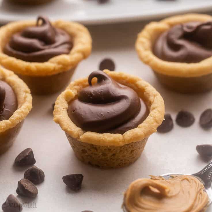 Fudge Puddles: Peanut Butter Cookie Cups! The Recipe Rebel