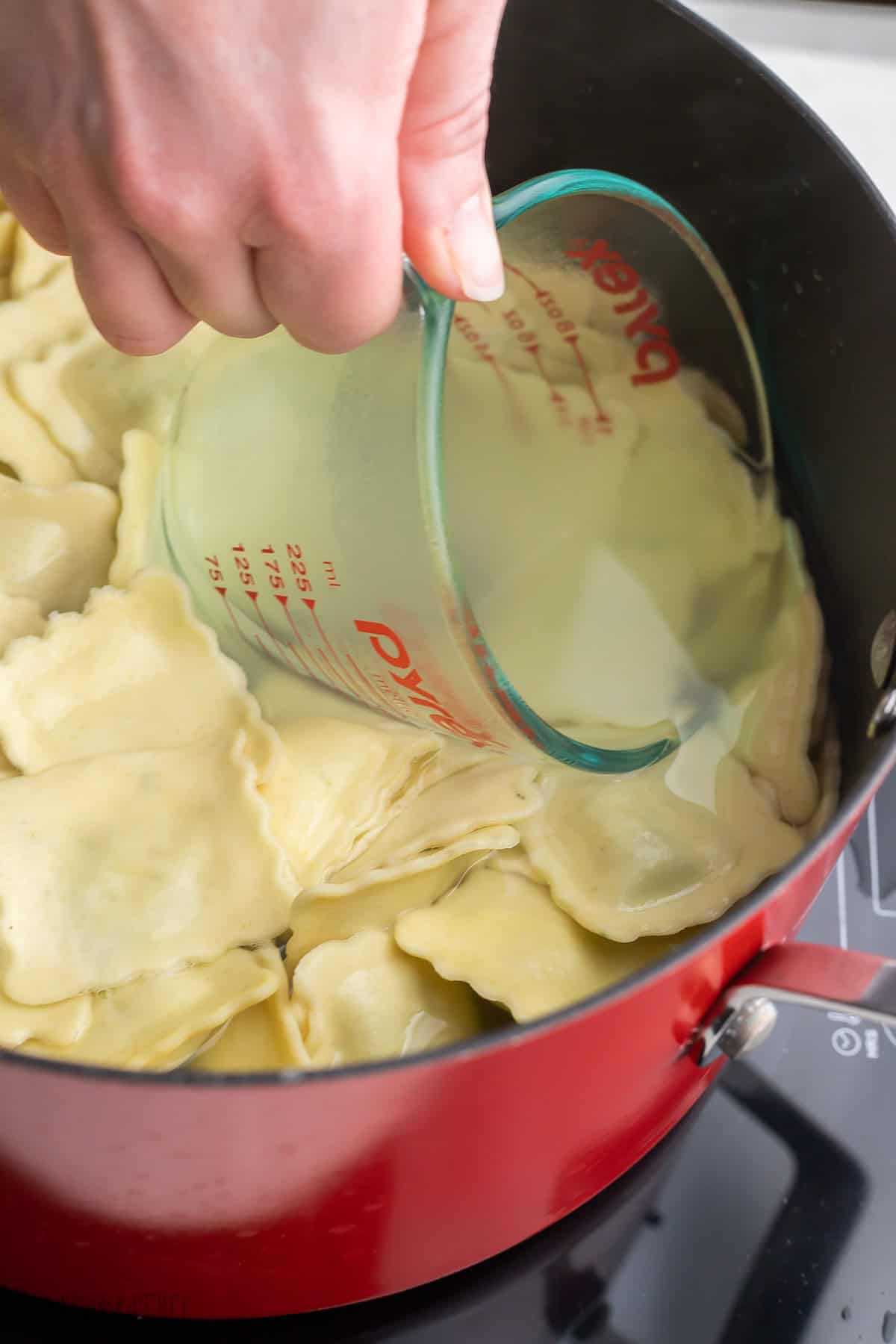 Simple Ravioli Carbonara - The Recipe Rebel [VIDEO]