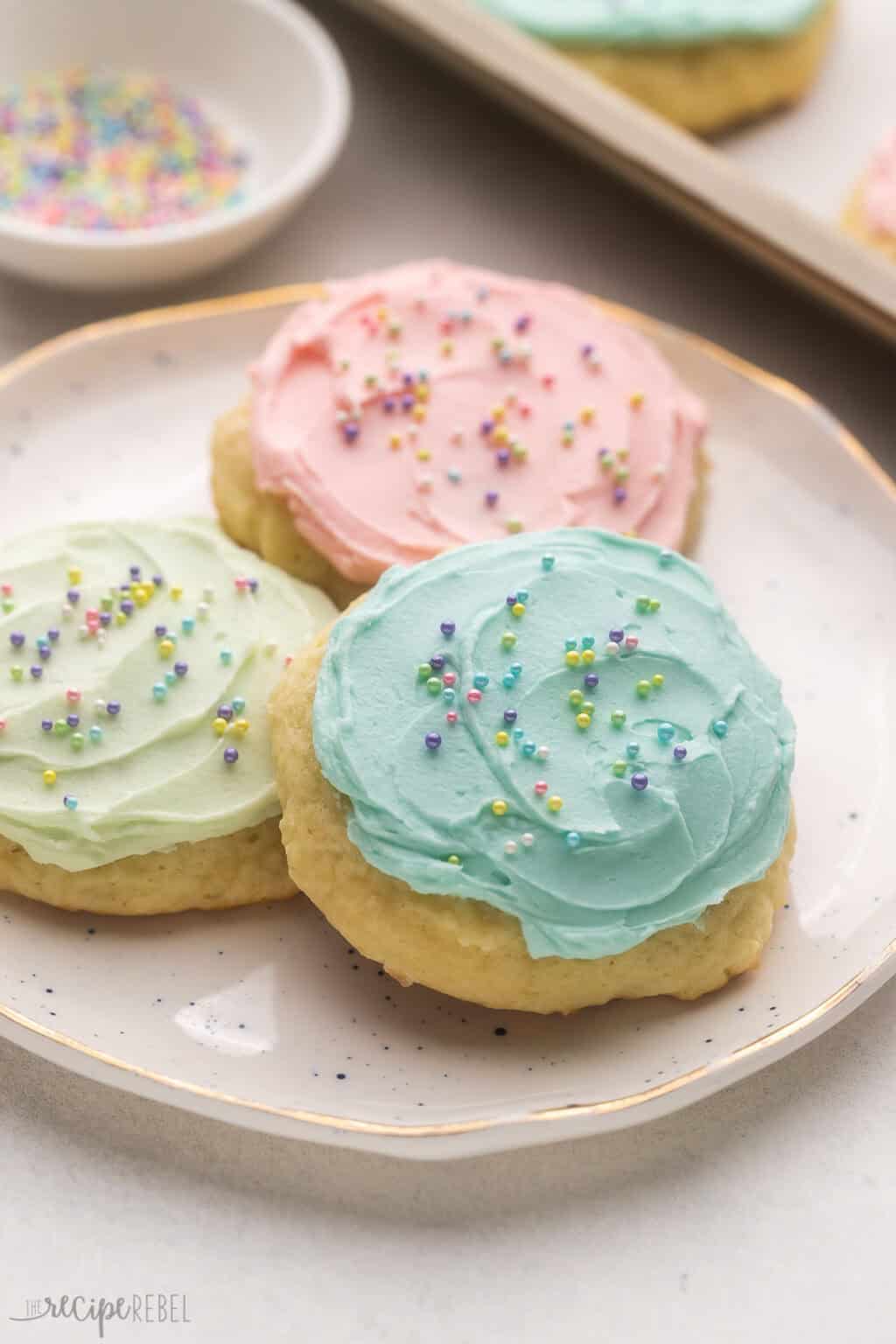 Grandma's Sour Cream Sugar Cookies | The Recipe Rebel