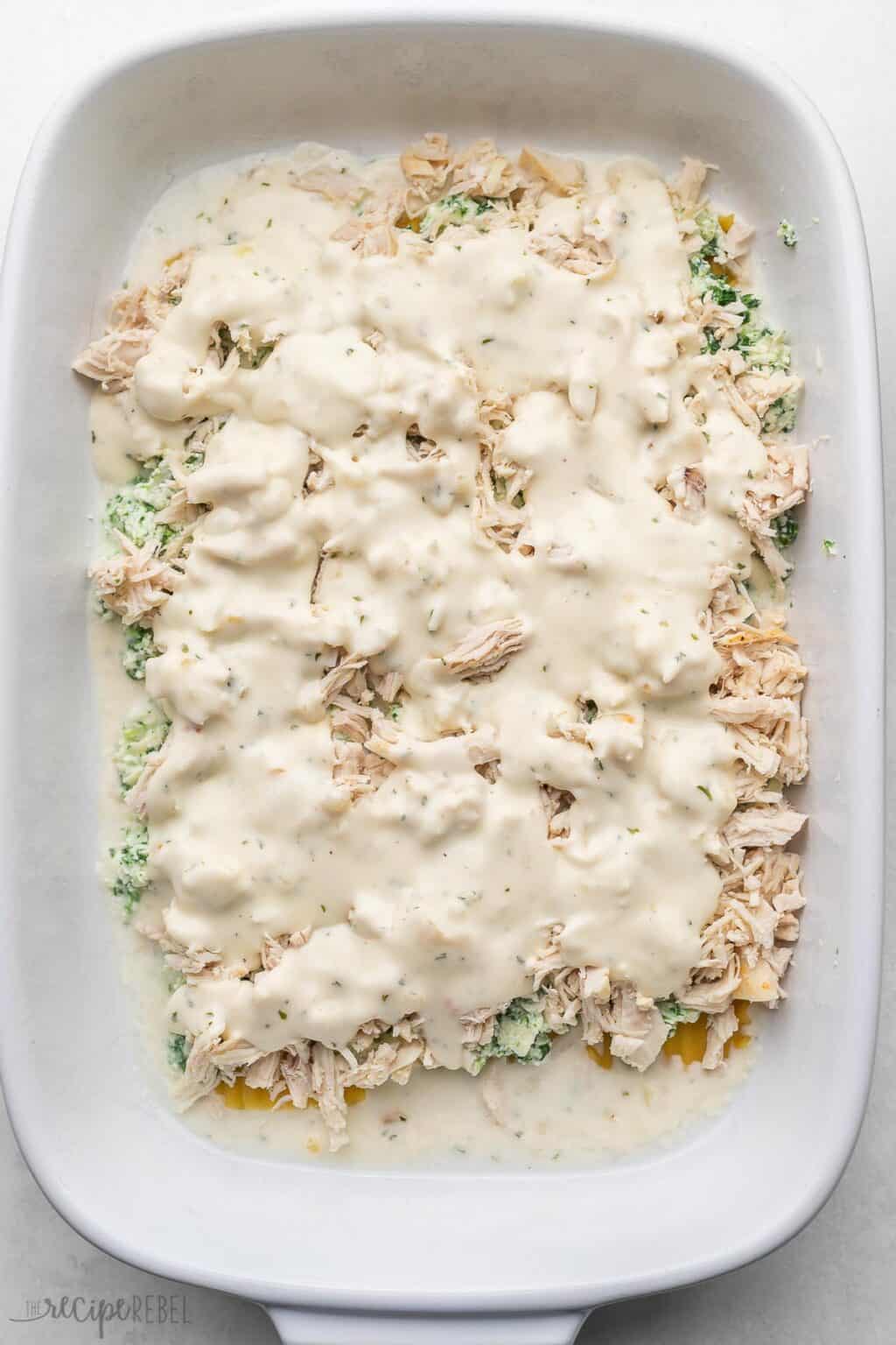 White Chicken Lasagna recipe - The Recipe Rebel [VIDEO]