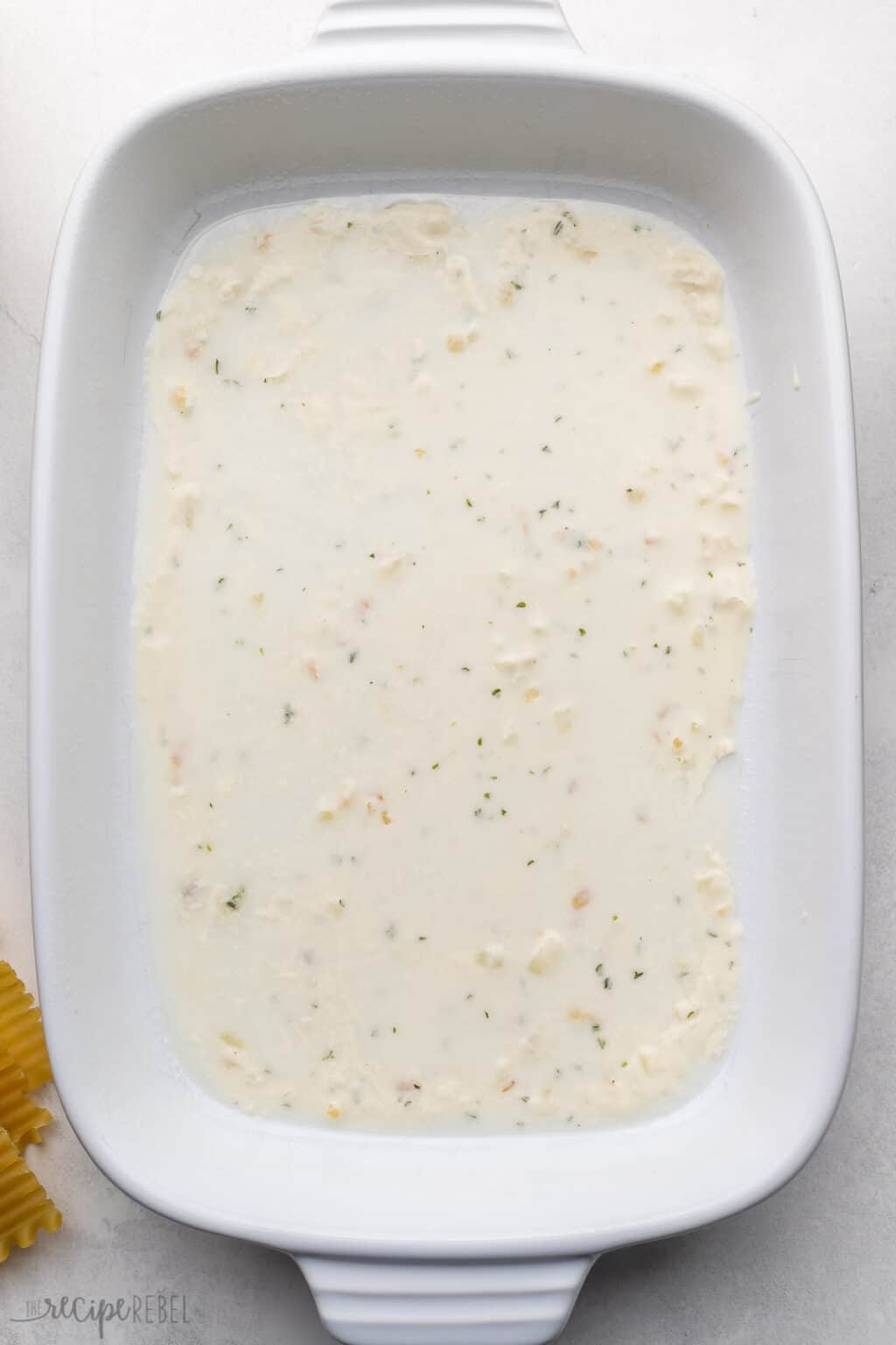 White Chicken Lasagna recipe - The Recipe Rebel [VIDEO]