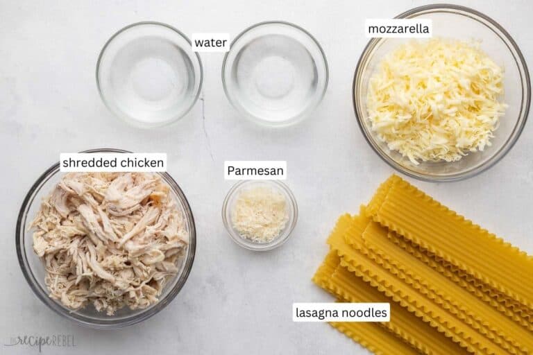 White Chicken Lasagna recipe - The Recipe Rebel [VIDEO]