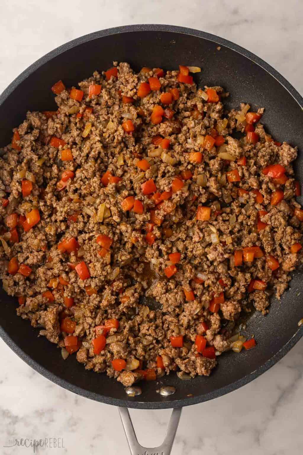 ONE POT Taco Macaroni recipe (easy ground beef dinner!) - The Recipe Rebel