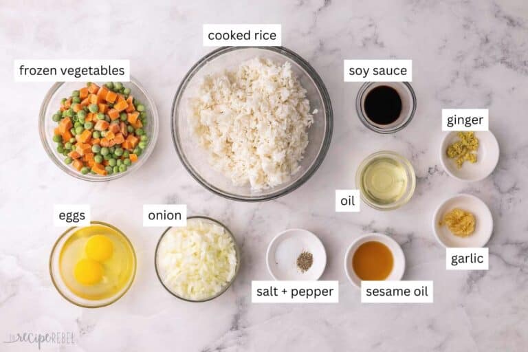 Simple Fried Rice Recipe - The Recipe Rebel | VIDEO