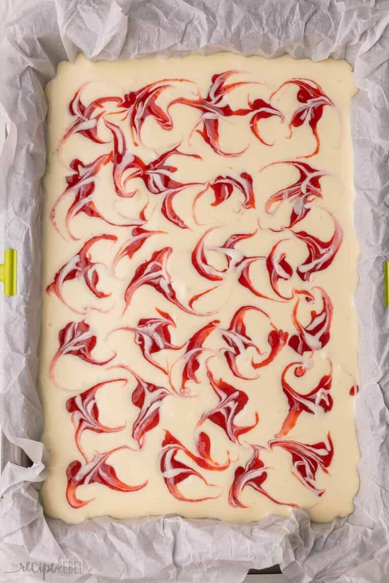 Strawberry Cheesecake Bars - The Recipe Rebel | VIDEO