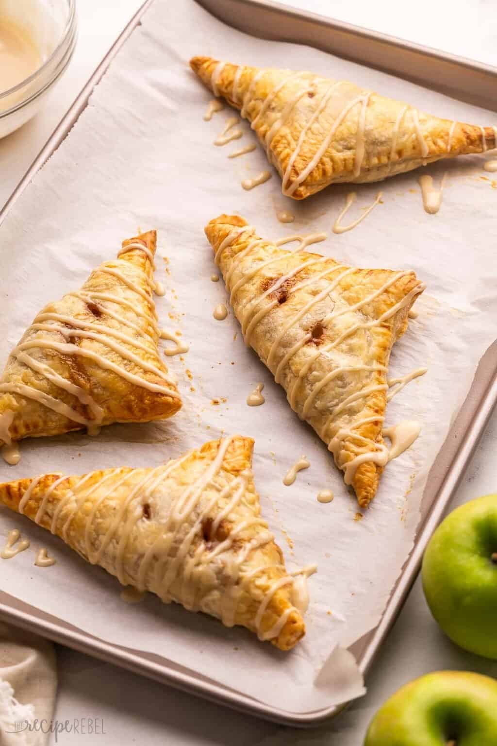 Easy Apple Turnover Recipe - The Recipe Rebel